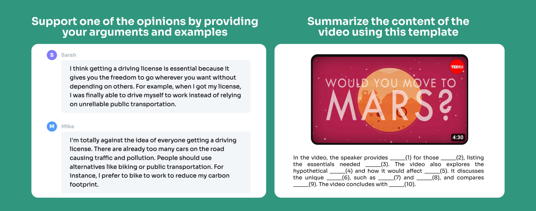 How to Increase Student Talk Time: Tips and Speaking Activities for ESL ...